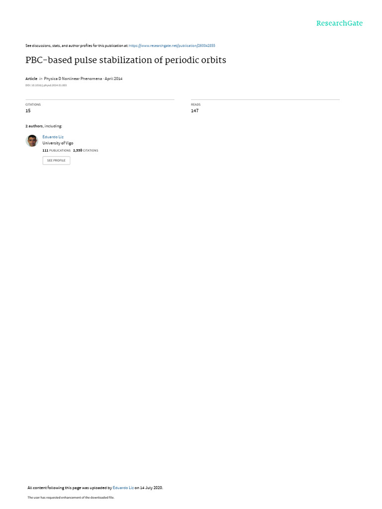 Final-Physica D | PDF | Mathematical Physics | Mathematics