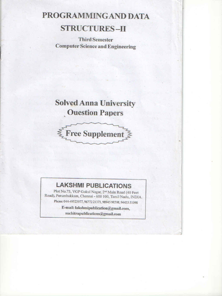 PDS II Part II | PDF