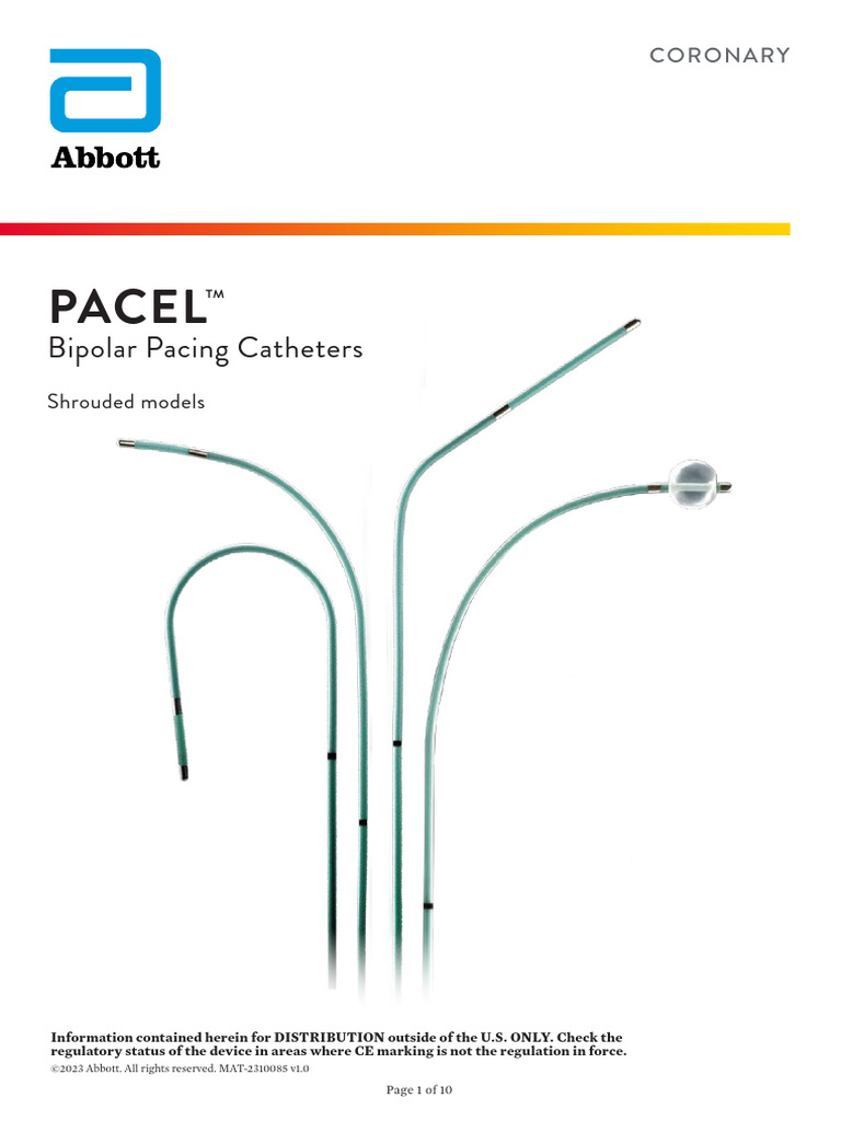 Abbott Pacel | PDF | Artificial Cardiac Pacemaker | Heart