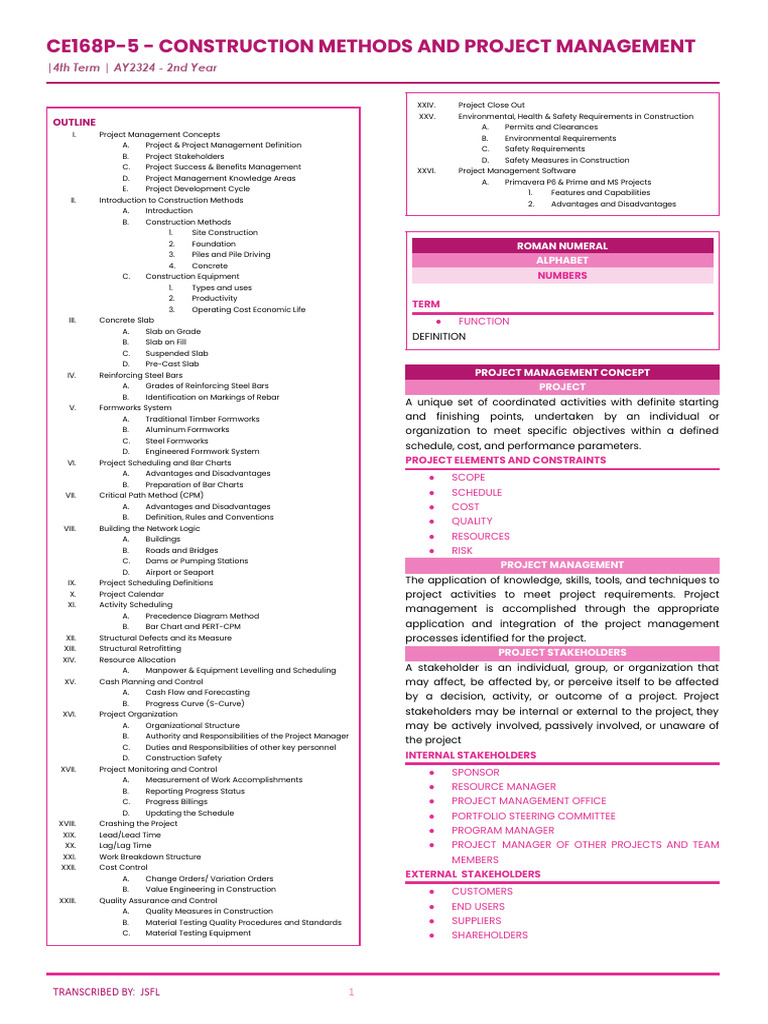 Construction Methods & Project Management | PDF | Deep Foundation ...