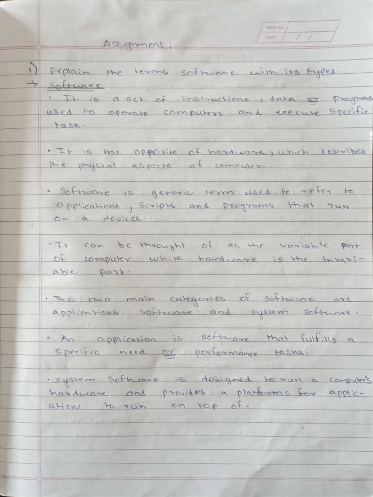 SE Assignment No 1 | PDF