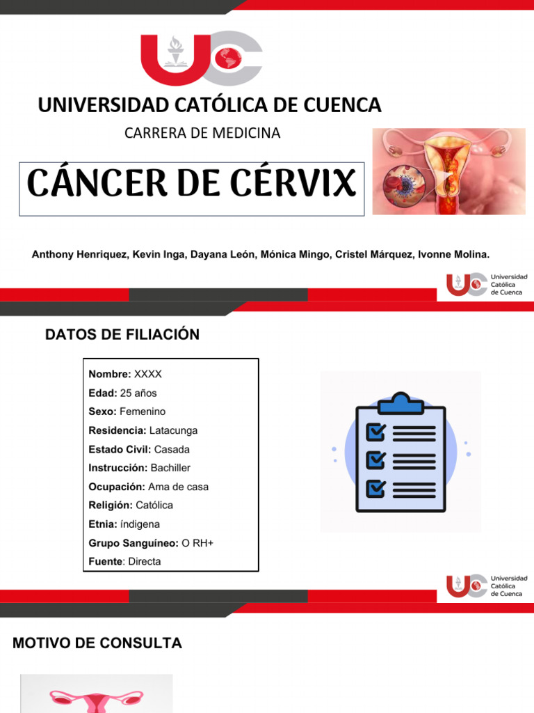 Cancer de Cervix | PDF | Cáncer | Enfermedades y trastornos