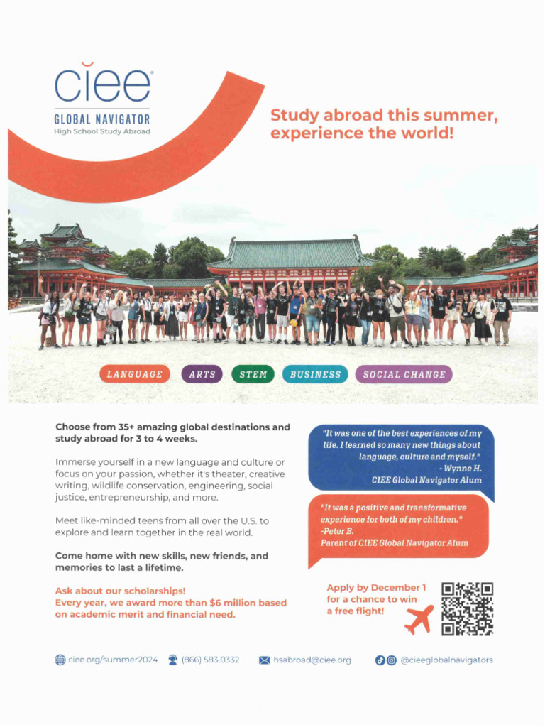 CIEEStudy Aborad Program | PDF