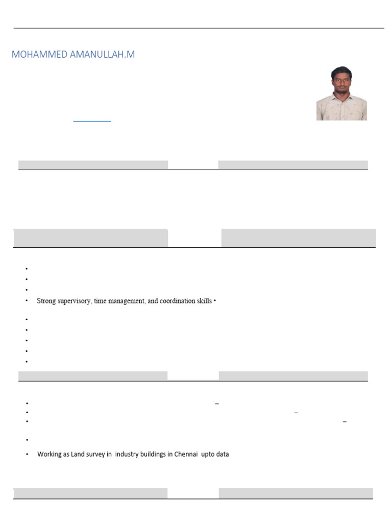 Resume Mohammed Mohammad | PDF