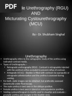 RGU and MCU PPT Final For 18.9.23, Bsmmu | PDF | Urinary System | Urology