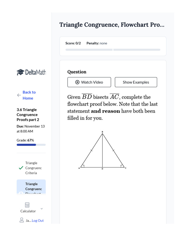 DeltaMath Student Application | PDF