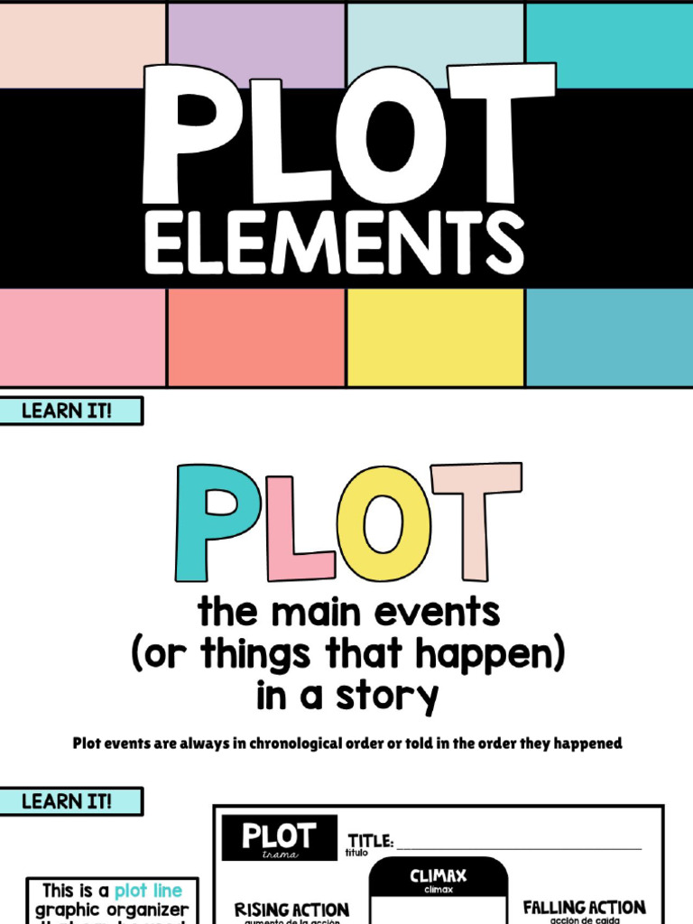 - English 6 Elements of Plot Pixar Style - 17433665 | PDF
