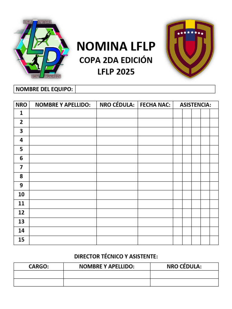 NOMINA LFLP MENORES | PDF