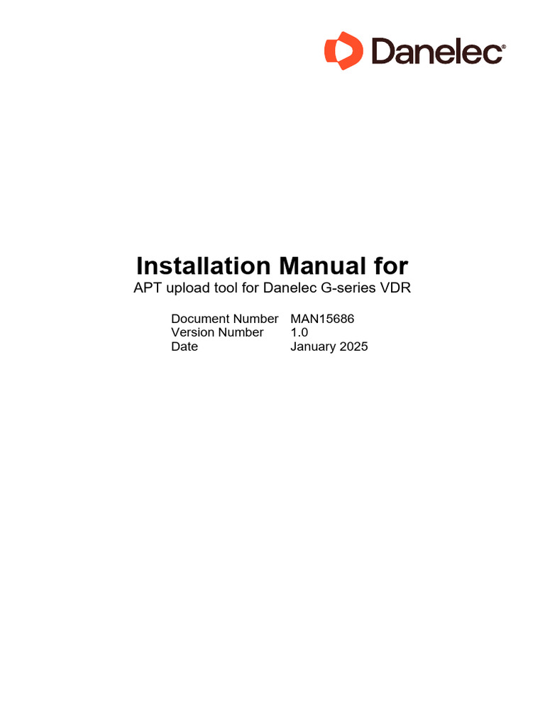 6784e29d2af0f9101f9a067e Danelec G Series VDR Installation Manual | PDF ...
