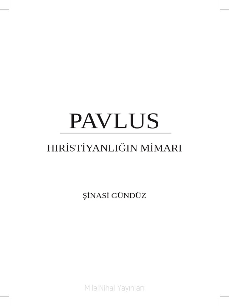 Pavlus - Ii. Baski Onzileme | PDF