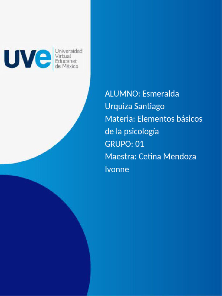 Formato Institucional UVE_Word | PDF | Terapia de conducta cognitiva ...