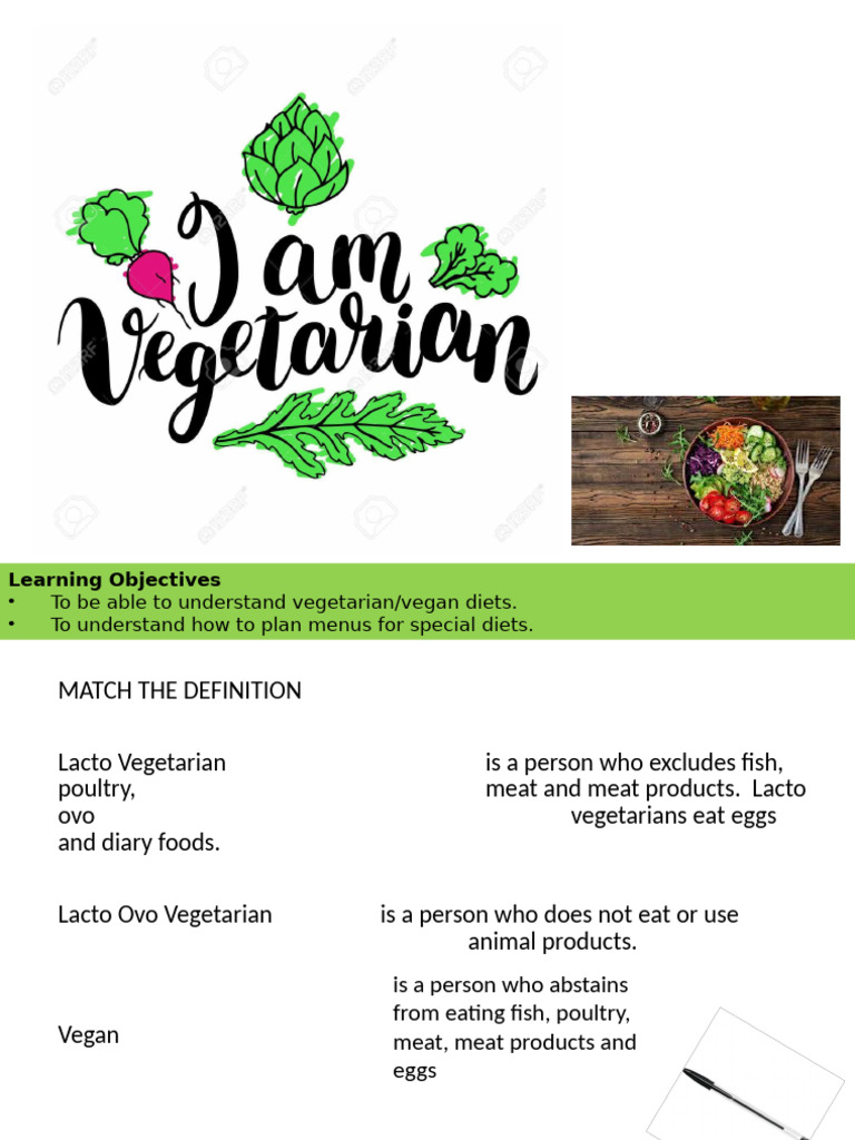 Lesson 3 Menu Planning | PDF