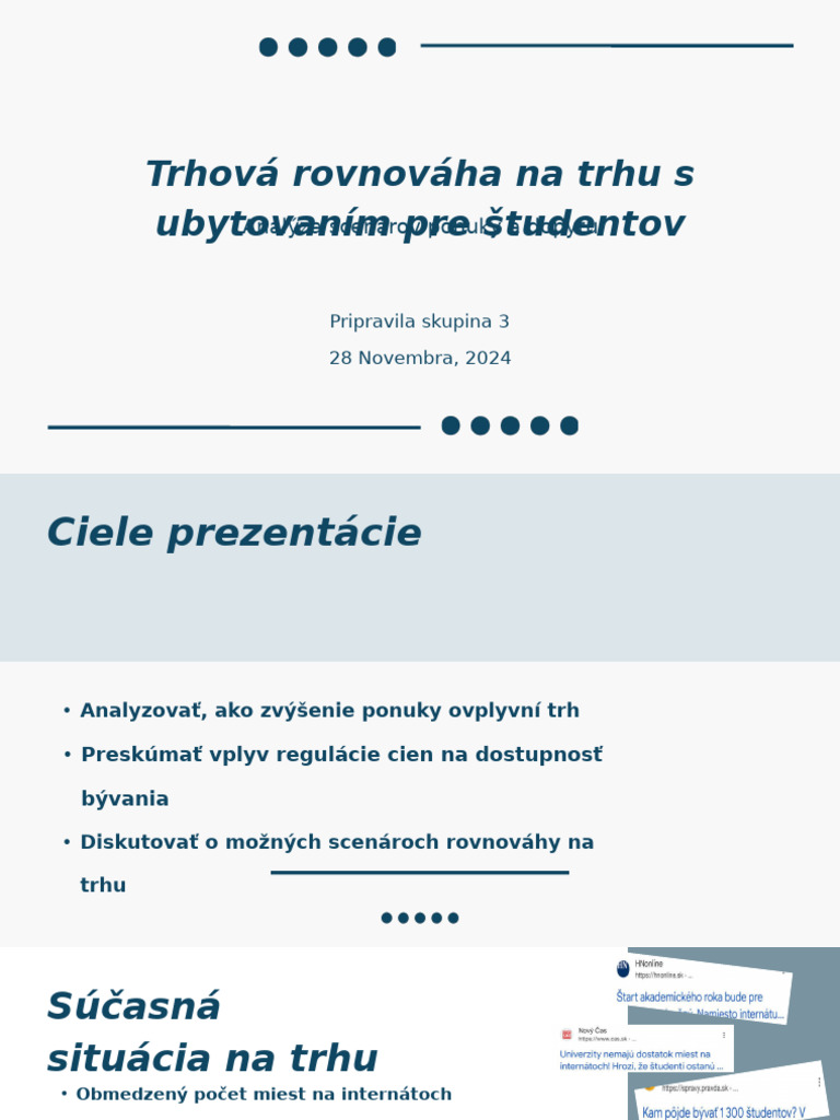 Trhová Rovnováha | PDF