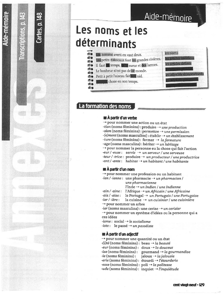Aide Memoire | PDF
