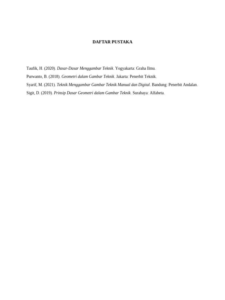 Daftar Pustaka Laprak 3 | PDF