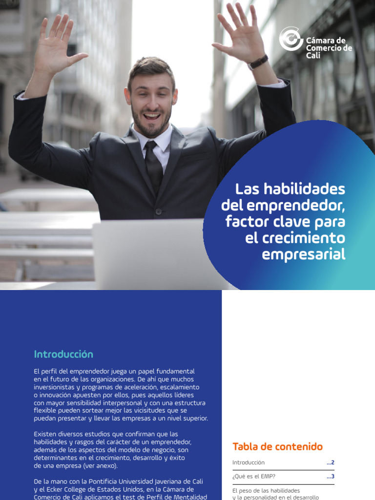 CCC eBook Las Habilidades Del Emprendedor Factor Clave Para El Crecimiento Empresarial | PDF ...