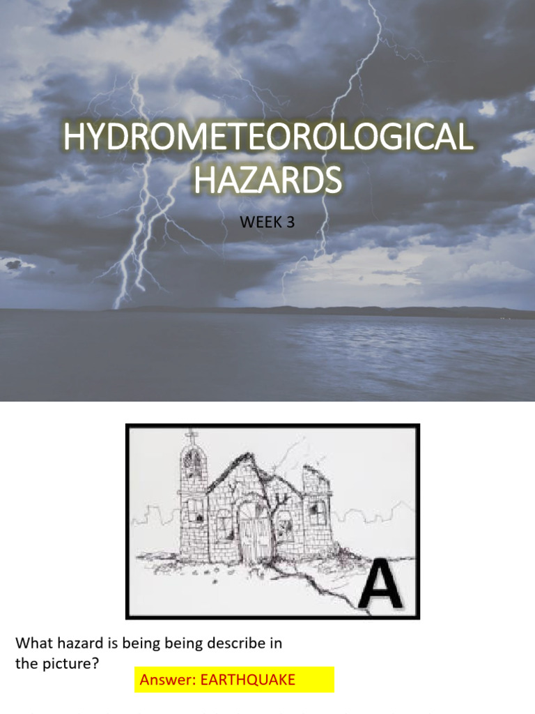 Hydrometeorological Hazards | PDF | Tropical Cyclones | Weather