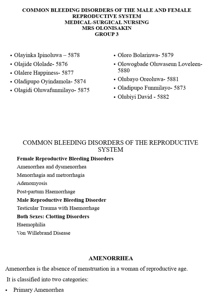Copy-Bleeding Disorders Edited. 2 1 | PDF | Coagulation | Haemophilia