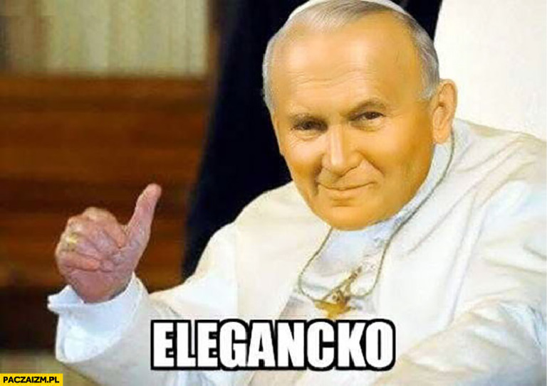 Elegancko Papiez Jan Pawel II Mem Przerobka | PDF