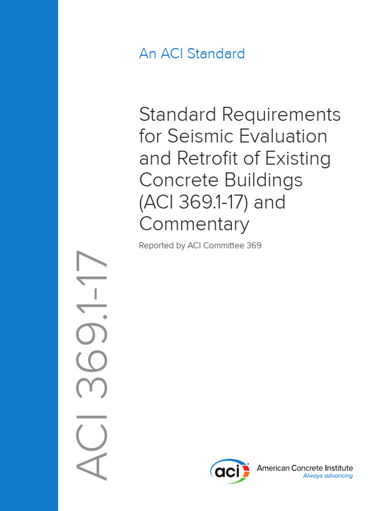 Aci 369.1R-17 | PDF | Concrete | Strength Of Materials