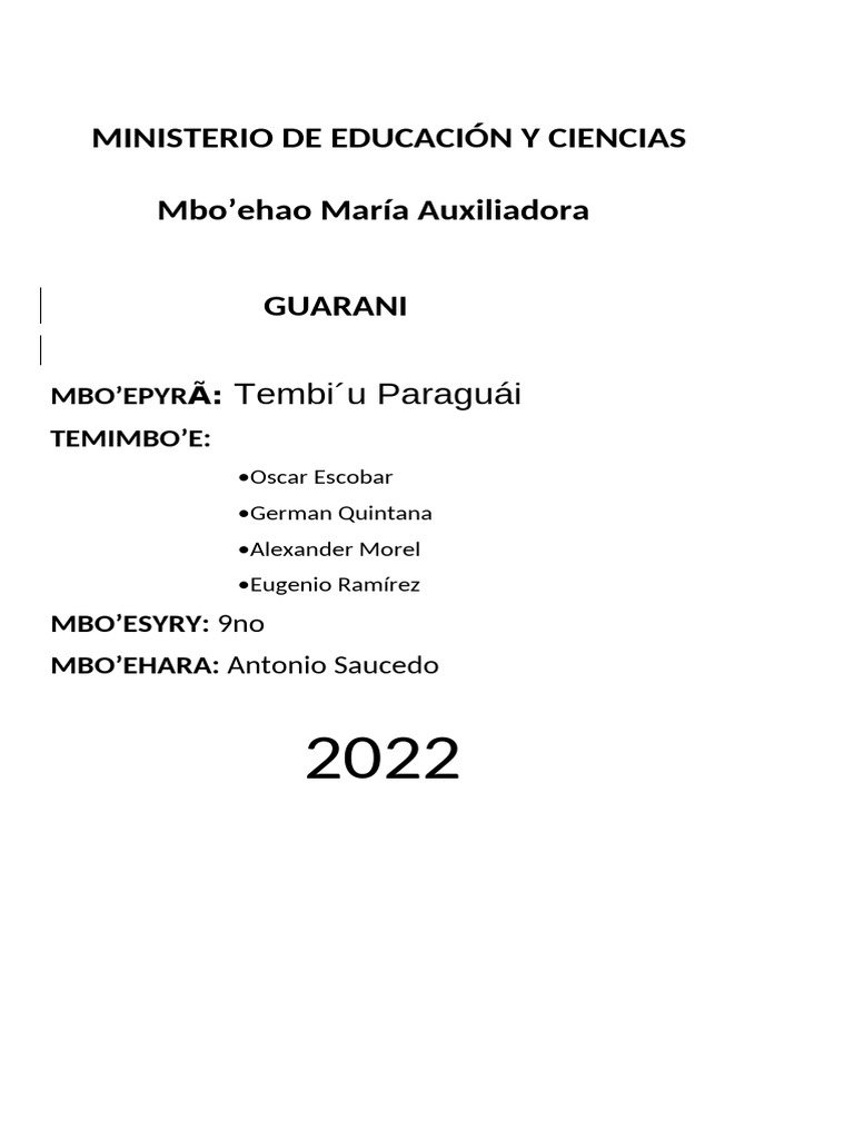 Documento 1 | PDF