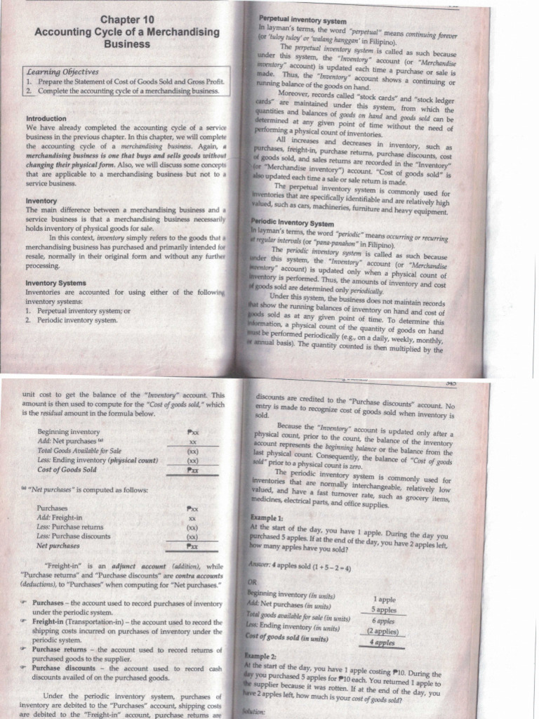 Chapter 10 Accounting Cycle 000245 | PDF