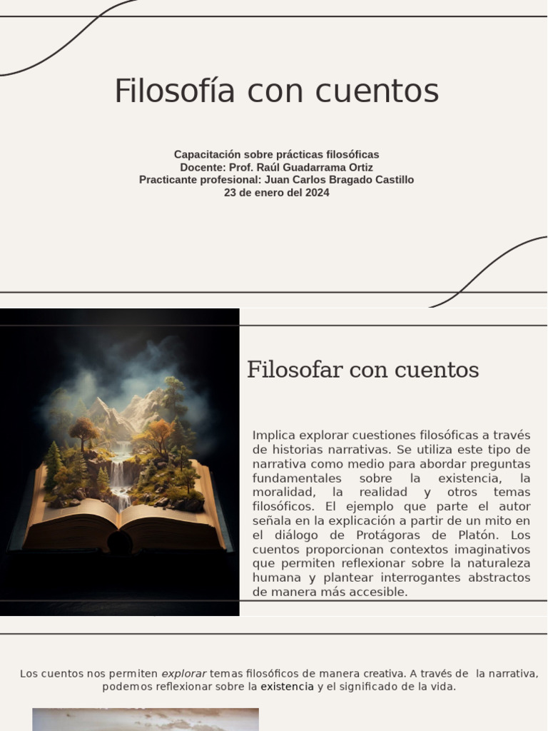 Filosofando Con Cuentos | PDF