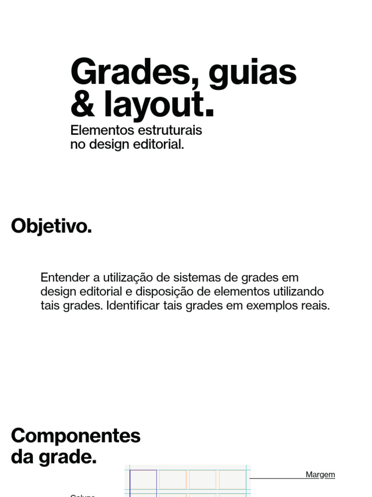 grades, guias e layout | PDF