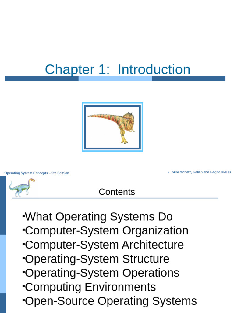 Chapter 1 Introduction | PDF | Operating System | Booting