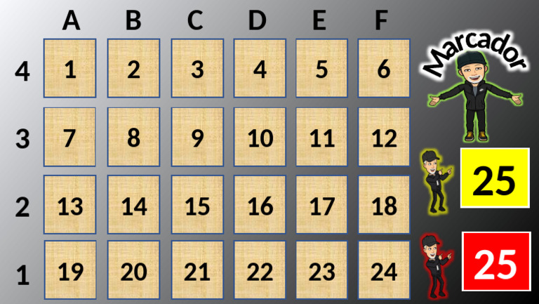 Memorama Moy Ejes | PDF