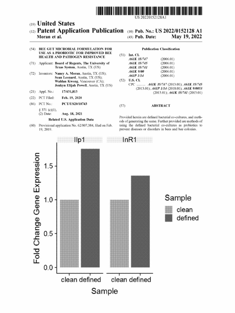 Probiotic Formulation for Bee Health | PDF | Biology | Microbiology