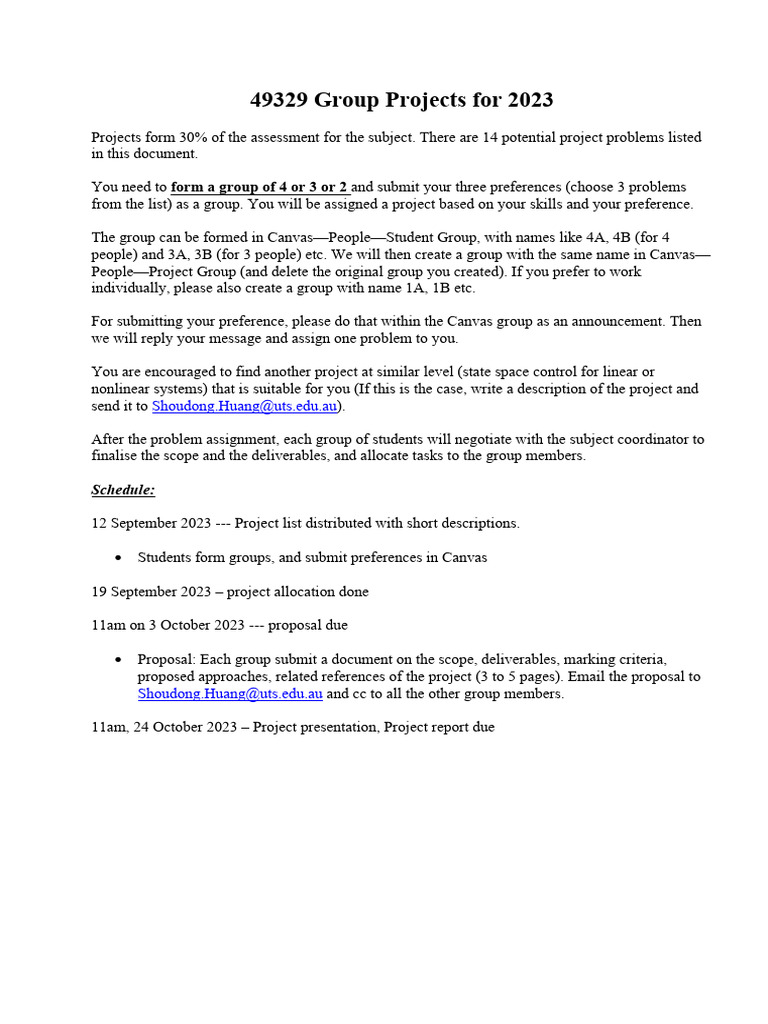 Advance Robotics Â - Projects | PDF | Robot | Robotics