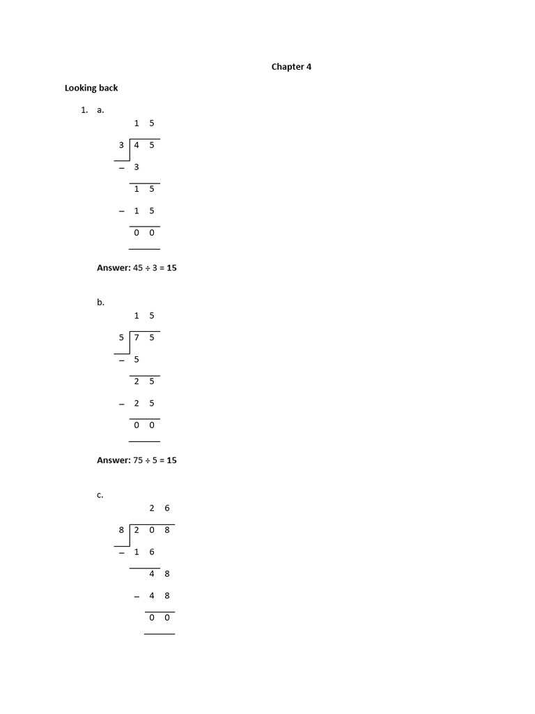 CH4_Detailed-Solutions.pdf class 4 | PDF | Elementary Mathematics | Arithmetic