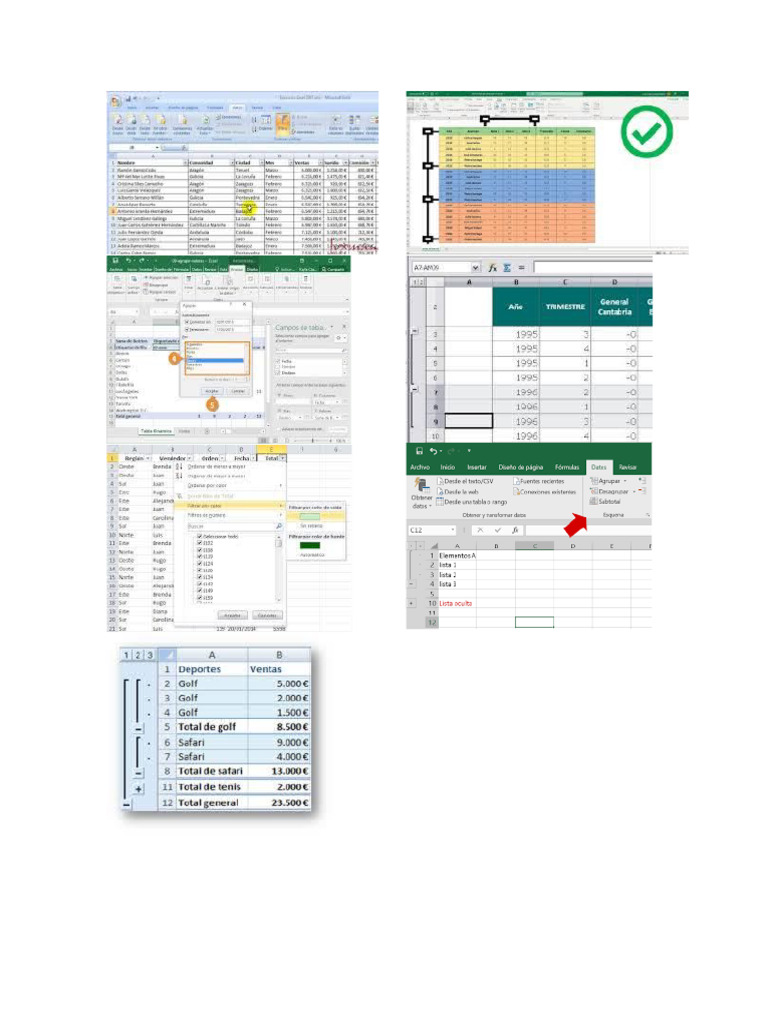 Pasos para Trabajar en Exccel | PDF