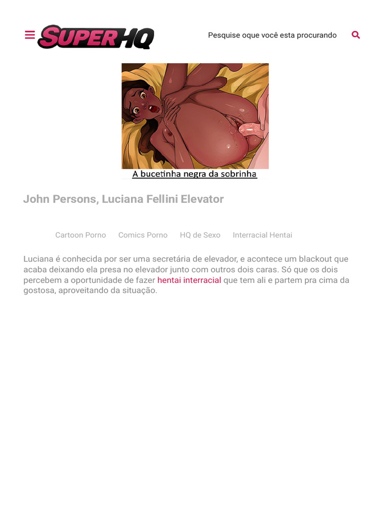 Hentai Interracial no Elevador | PDF