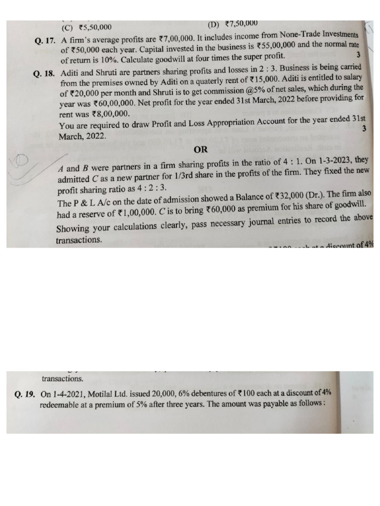 Unique Questions Part 3 | PDF