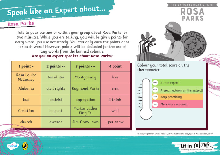 T e 1656413213 The Extraordinary Life of Rosa Parks Speak Like An ...