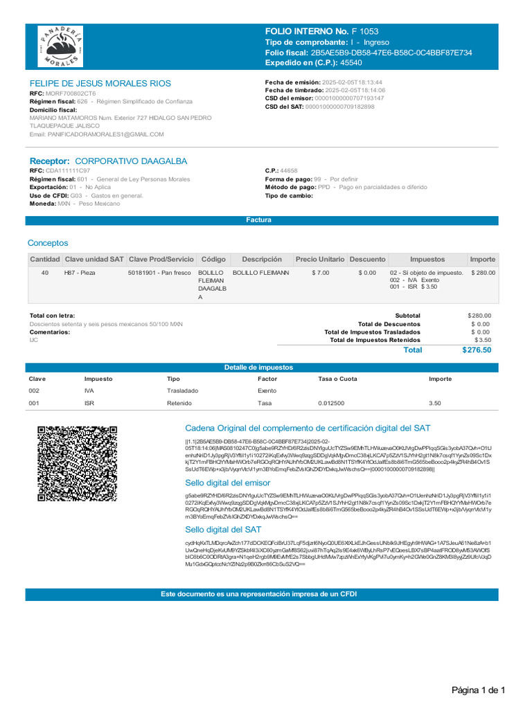 F1053 Bolillo | PDF | Moneda | Comercio