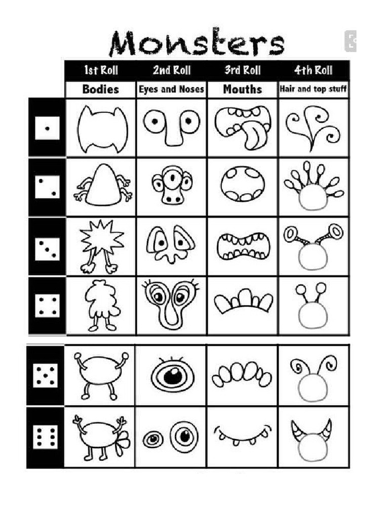 Drawing Monsters | PDF