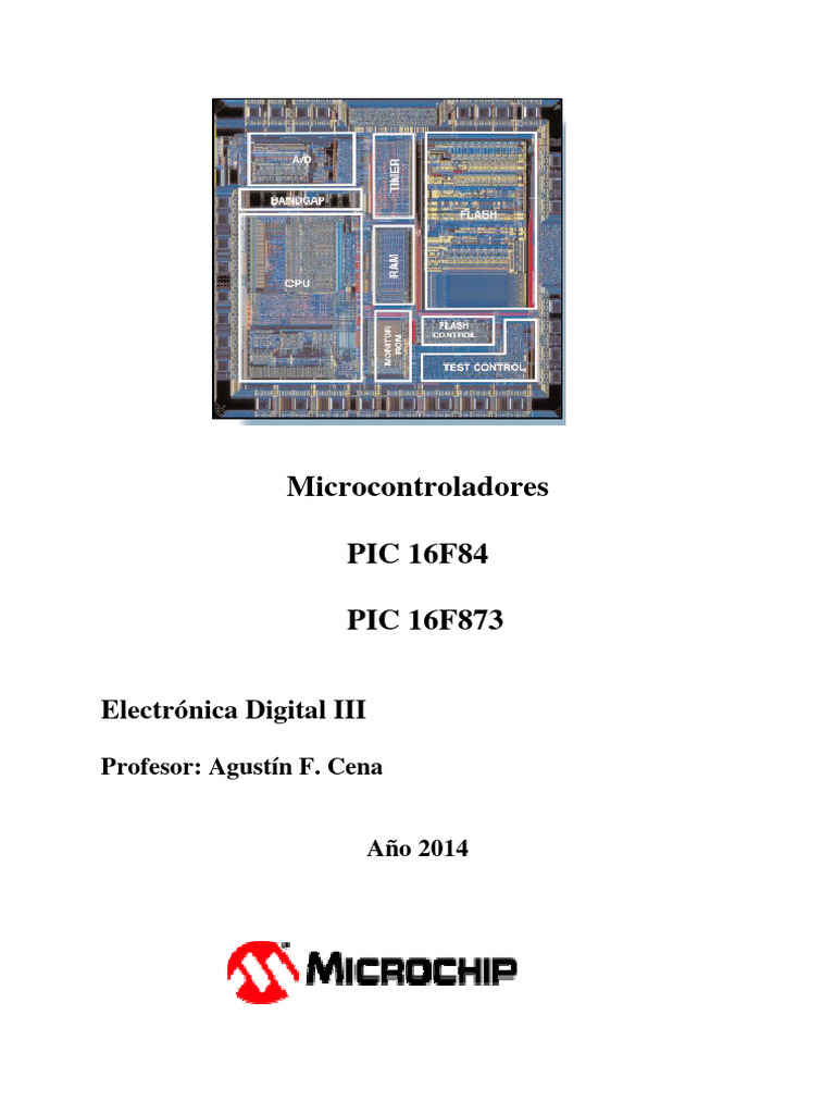 Microcontroladores PIC 16F84 PIC 16F873: Electrónica Digital III | PDF ...