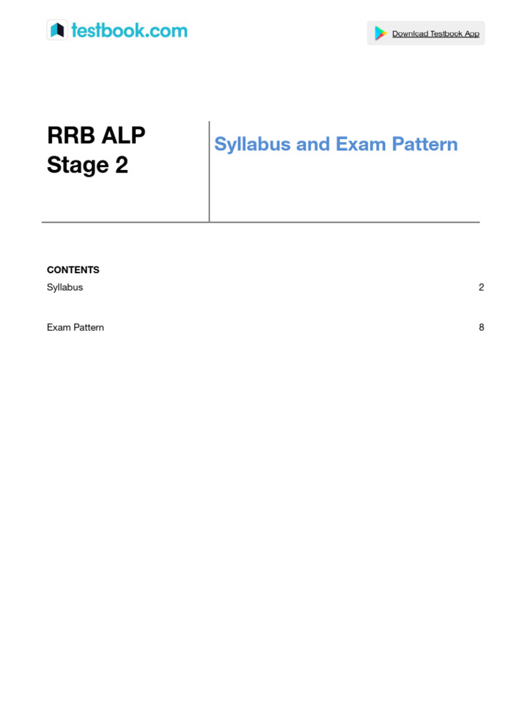 rrb-alp-stage-ii-syllabus.docx-1-87e1cfba | PDF | Heat | Electric Current