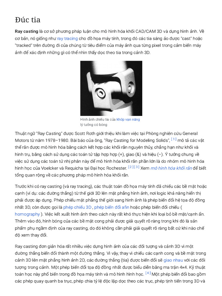 Chiếu tia - Wikipedia | PDF