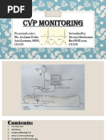 CVP Monitoring | PDF | Heart | Vein