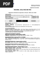 Bula do Fungicida Mancozeb 800 WP | PDF