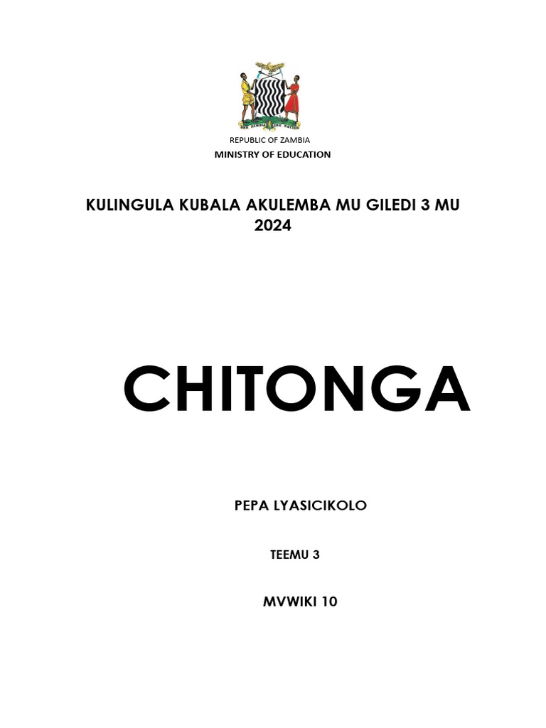 Pepa Lyasicikolo Giledi 3 Term 3 2024 | PDF