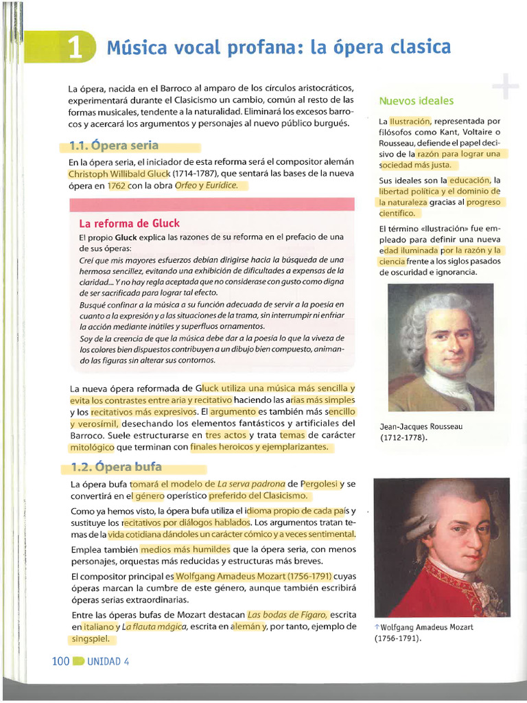 T.4.1 - Música Vocal Profana | PDF