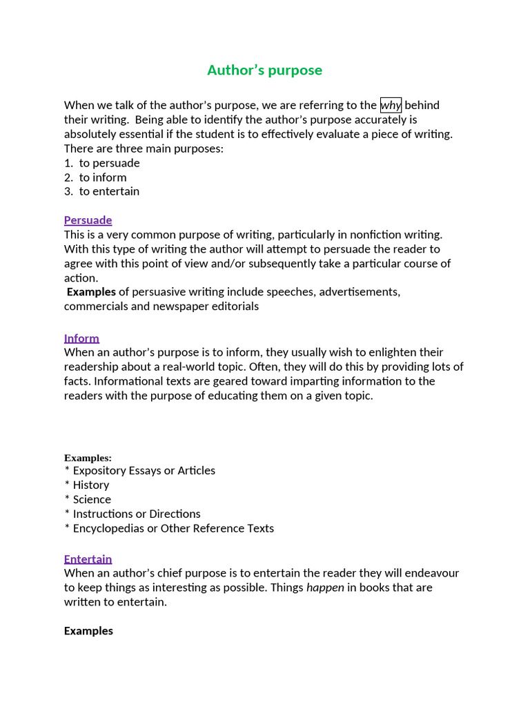 Gerunds, Relative Caluses, Authors Purpose and Point of View Grade 8 ...