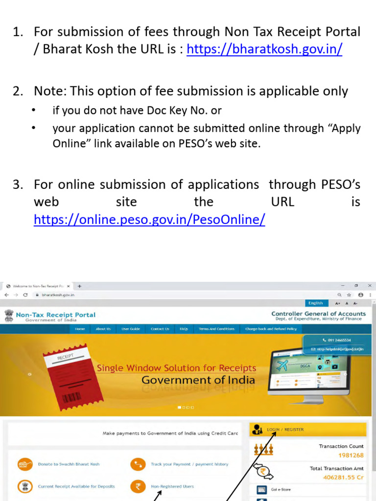 Bharat Kosh Payment Help File New | PDF | Payments | Receipt