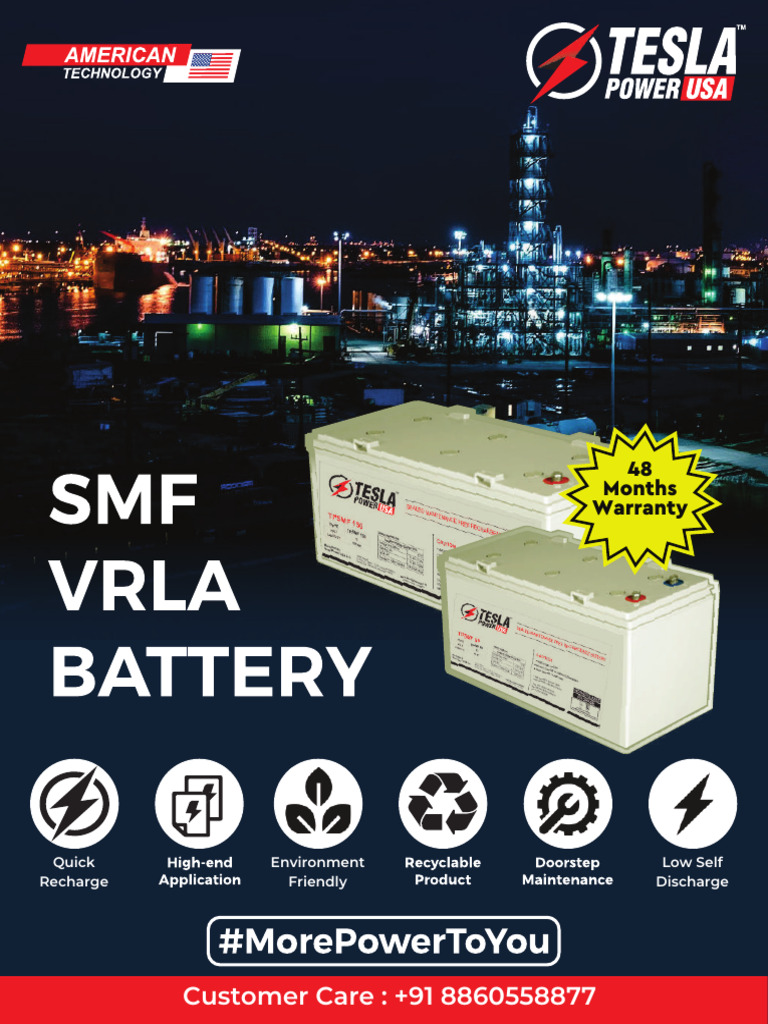SMF VRLA Battery | PDF