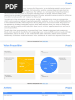 The Value Proposition Canvas - Official Template From Strategyzer | PDF
